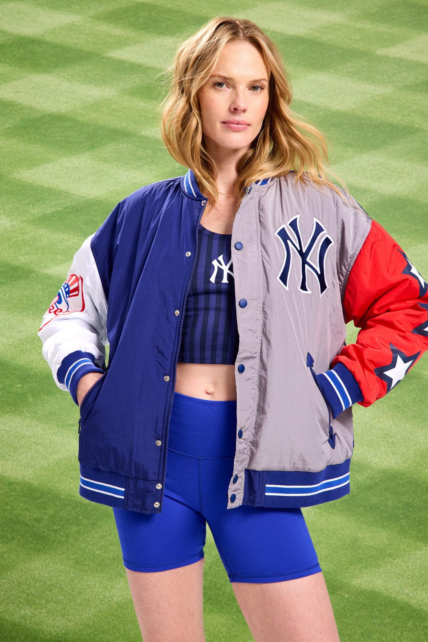 New York Yankees Bomber Jacket in Team Colors – Terez.com
