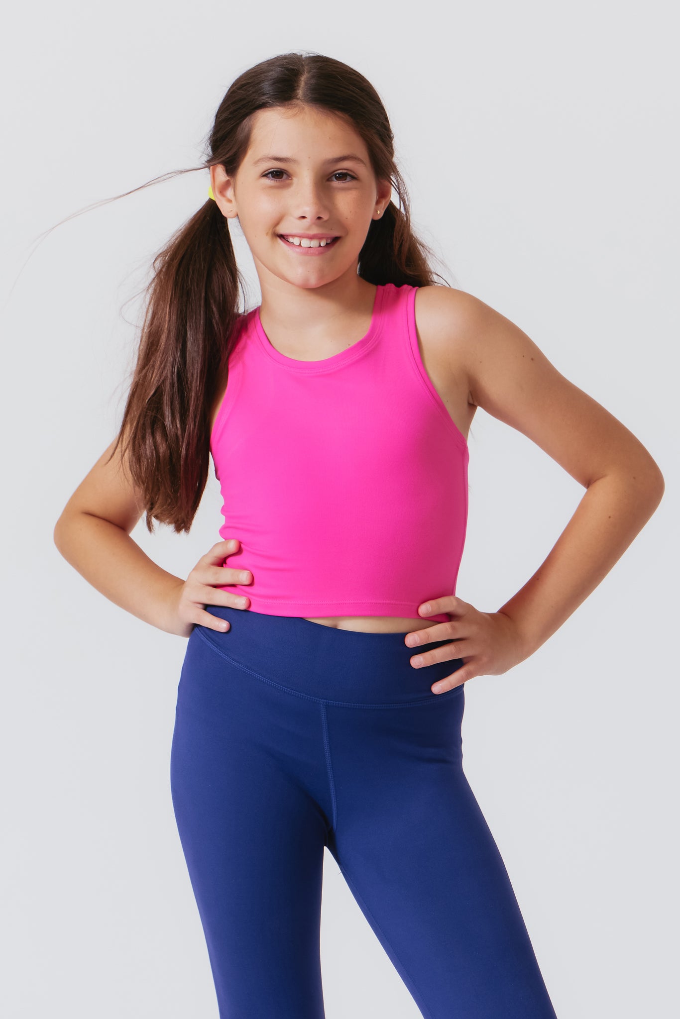 Girls TLC Crop Top in Pink – Terez.com