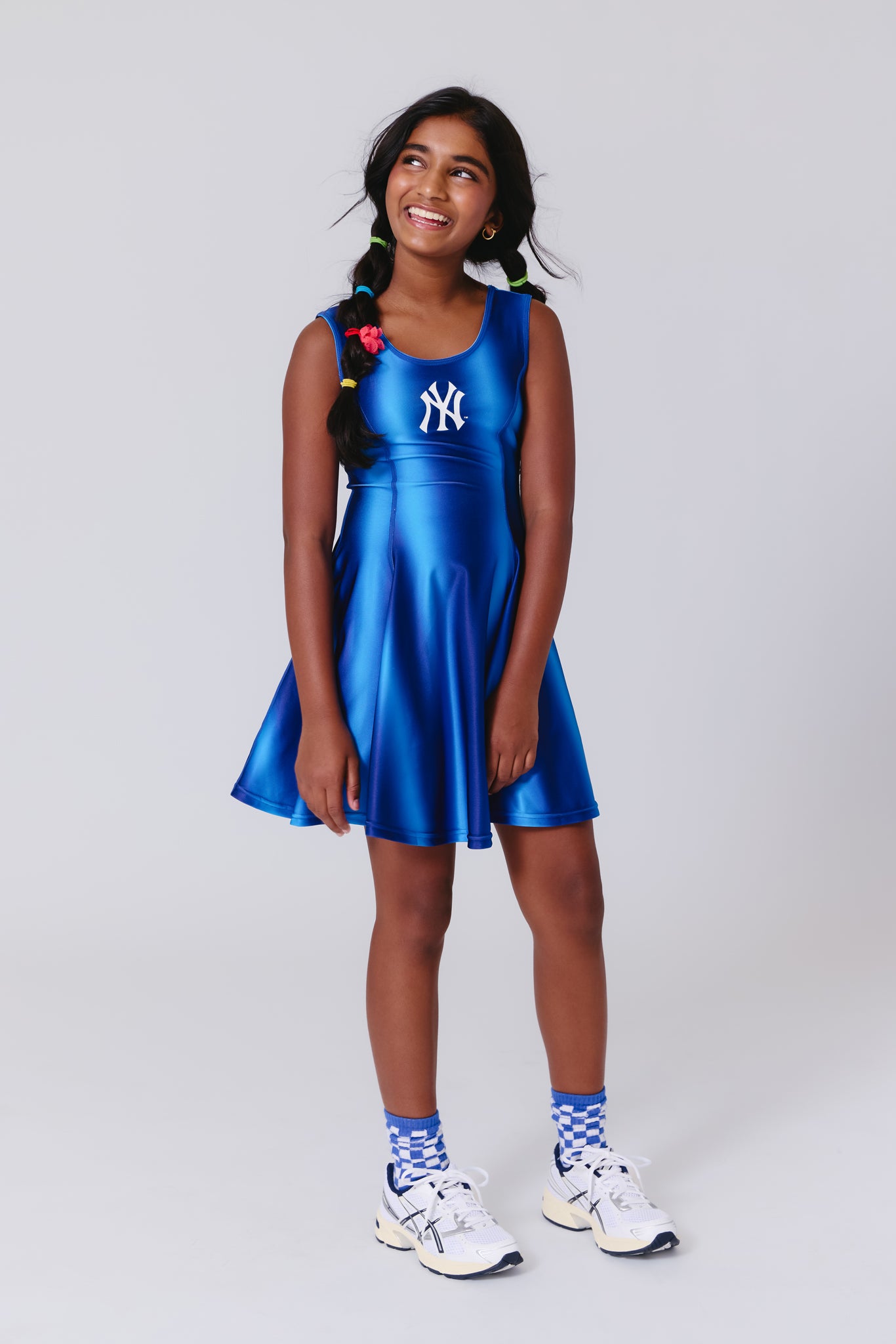 New York Yankees Girls Skater Dress in Blue Ombre – Terez.com