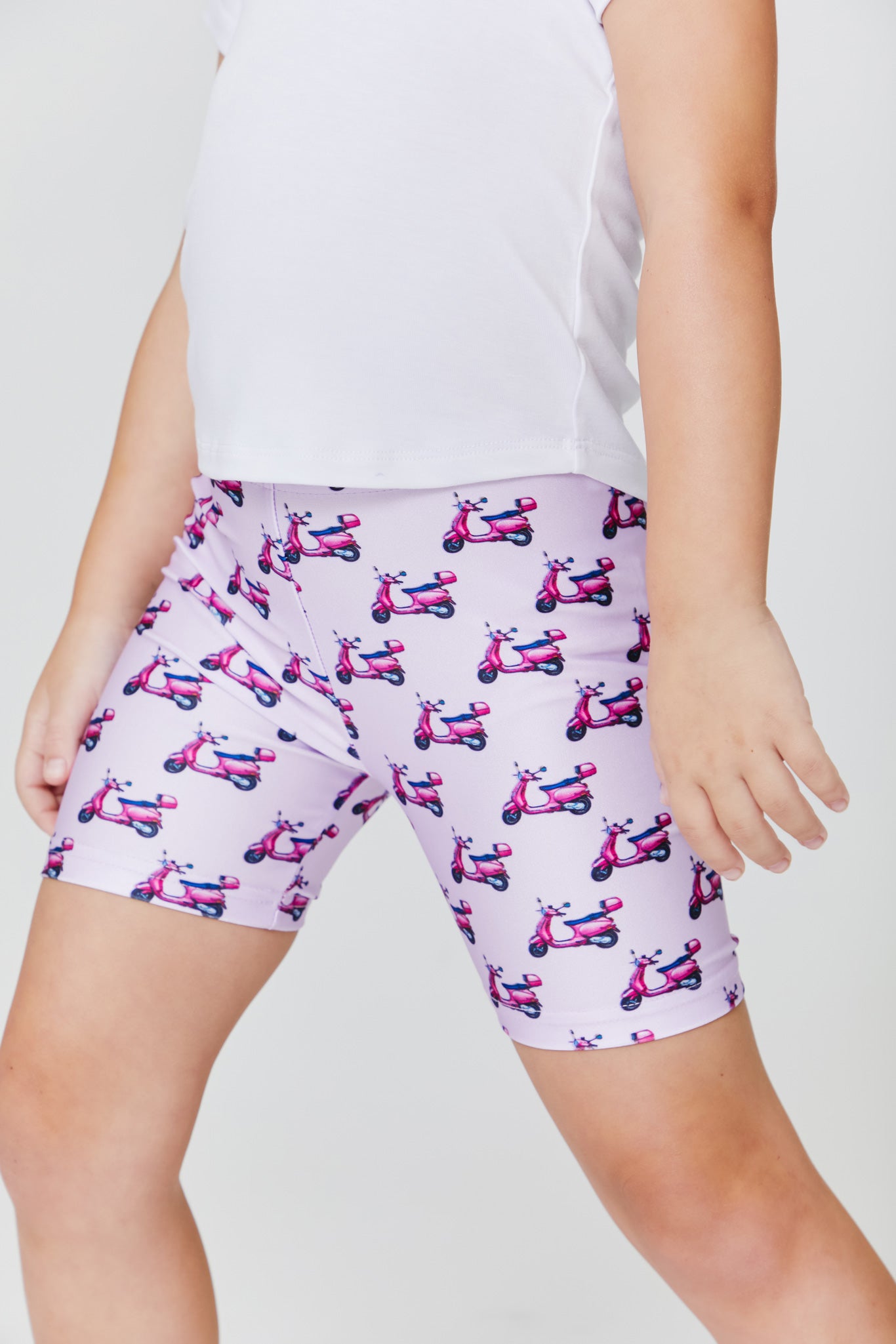 Kids Bike Shorts in Vespas – Terez.com
