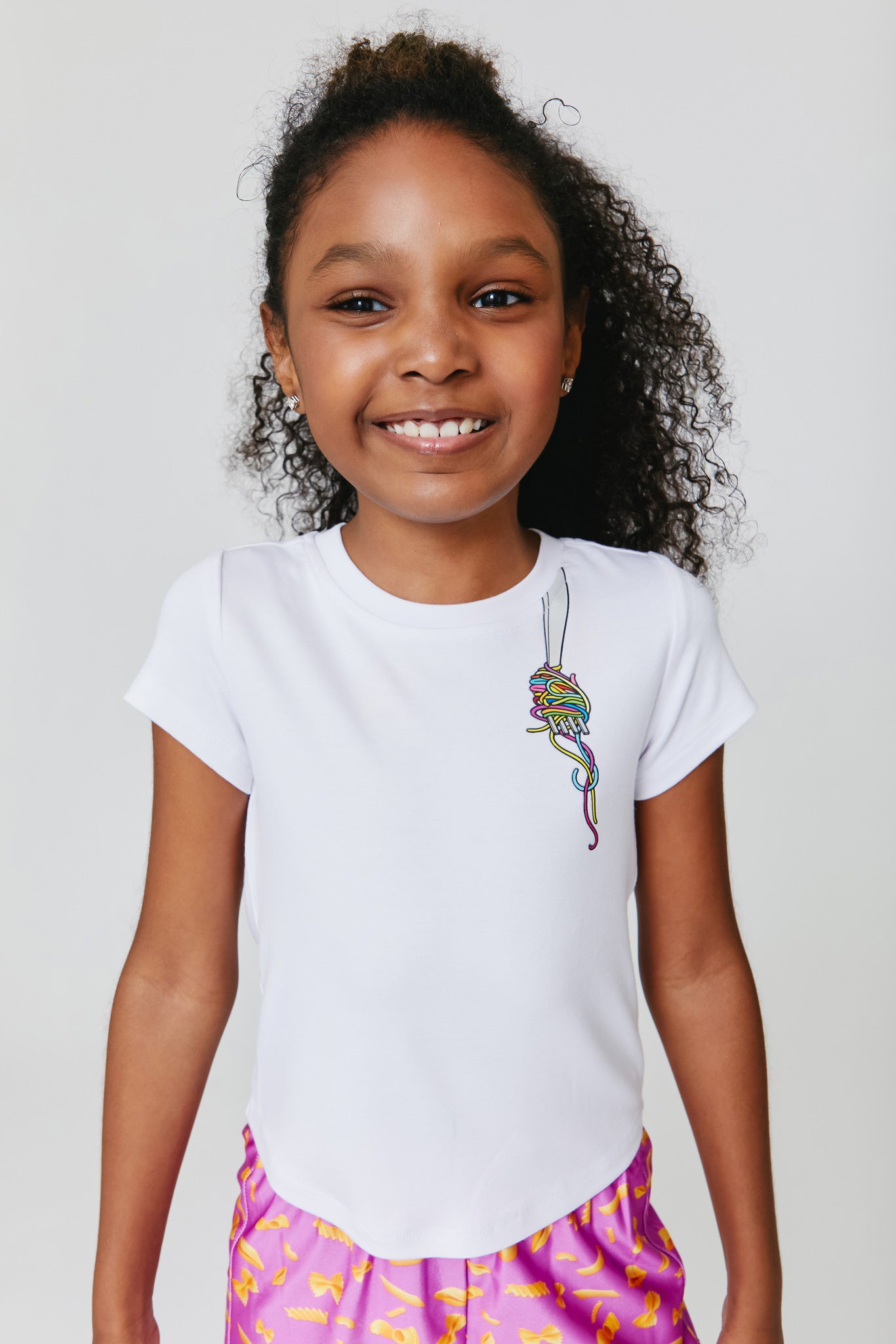 Kids Baby Tee in Pasta Party – Terez.com
