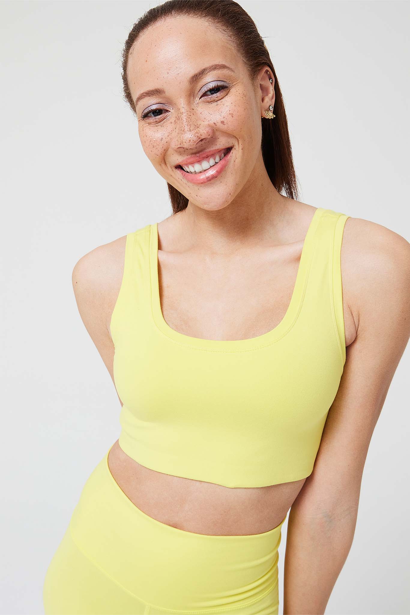 TLC Sports Bra in Lemon – Terez.com